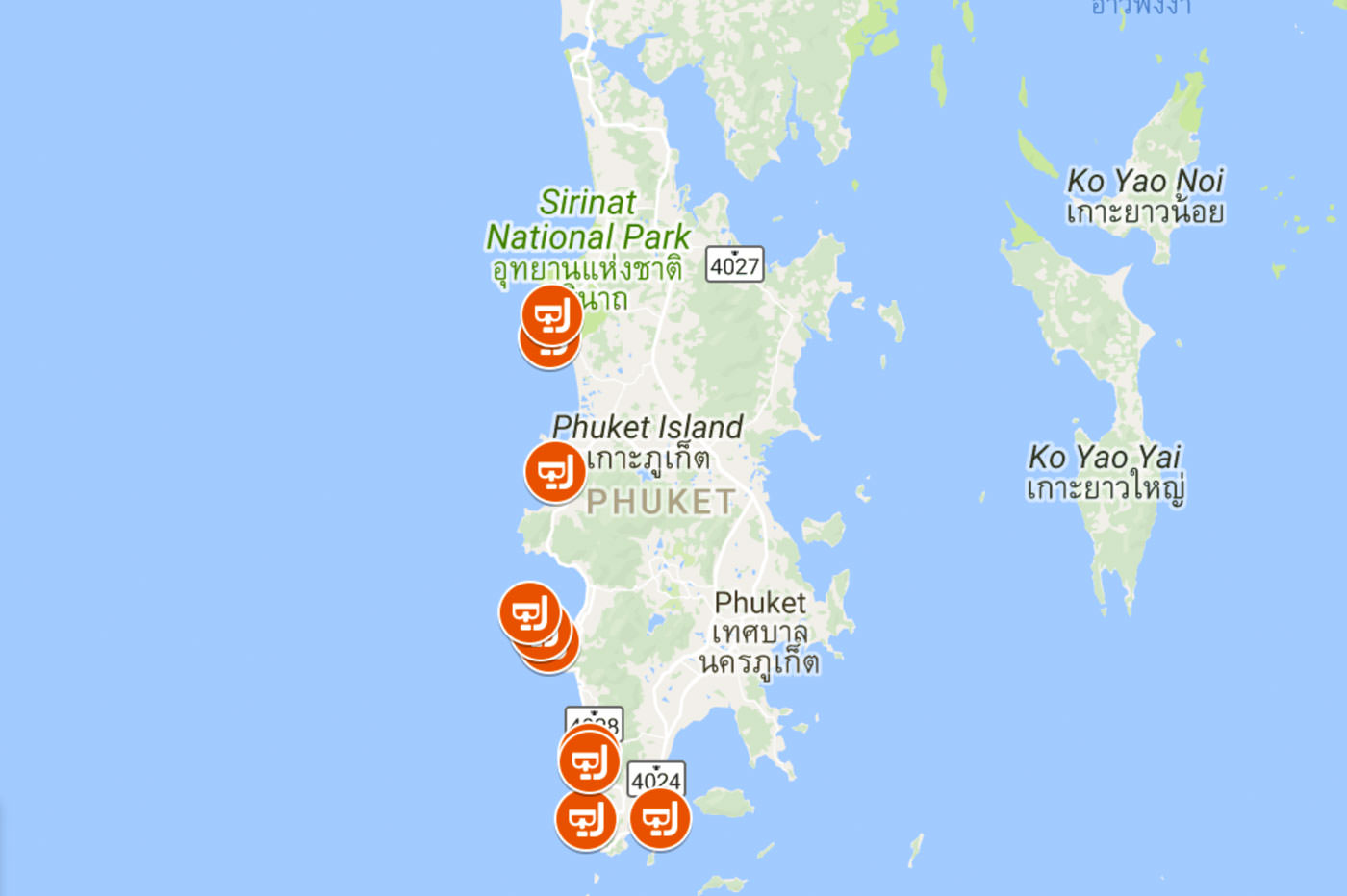 Phuket Maps - Maps of Everything in Phuket - Phuket 101