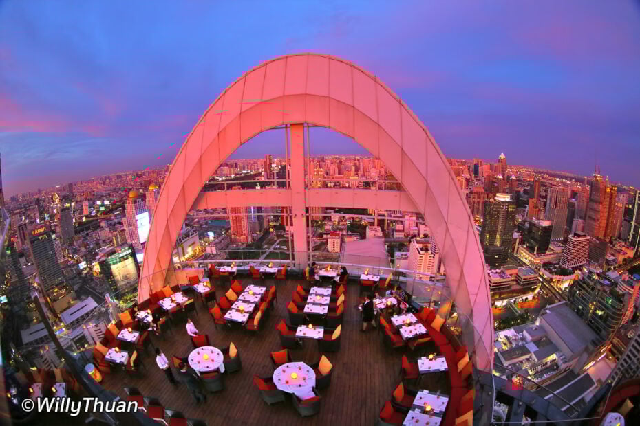Red Sky Rooftop - Rooftop Bar Above CentralWorld