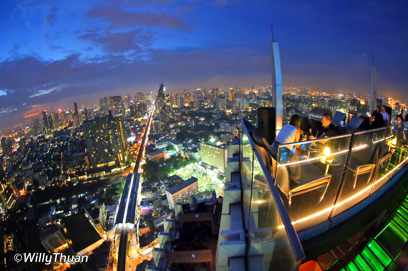 Octave Rooftop Bar Bangkok at Marriott Hotel Sukhumvit