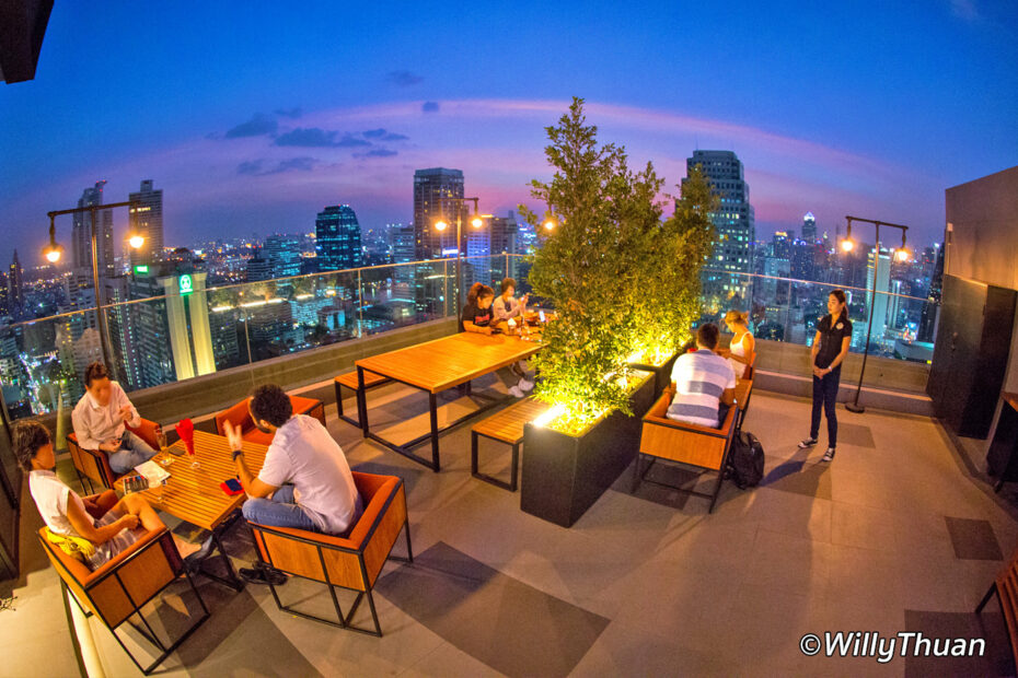 Brewski Rooftop Bar - Highest Craft Beer Bar In Bangkok