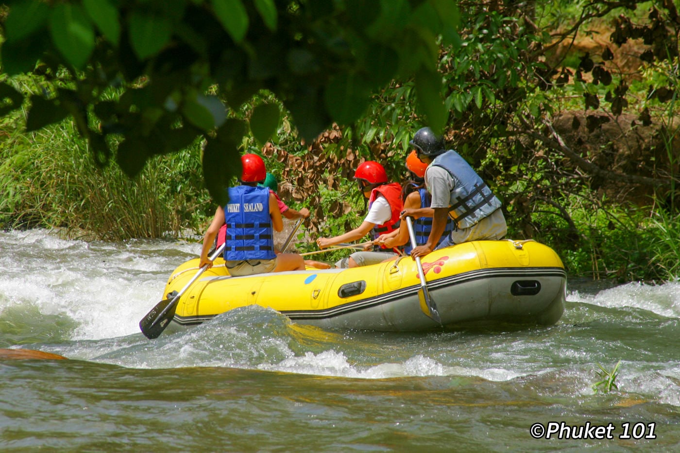 Whitewater Rafting in Phang Nga near Phuket - PHUKET 101