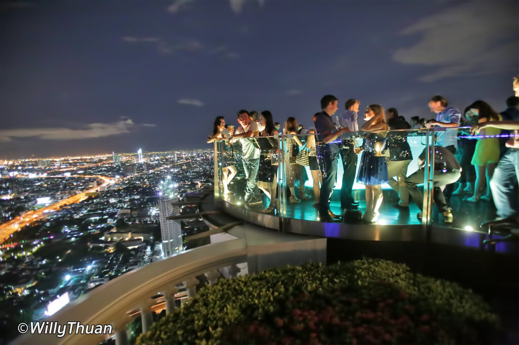 Sky Bar Bangkok At Lebua Hotel - Overlooking The Chao Phraya