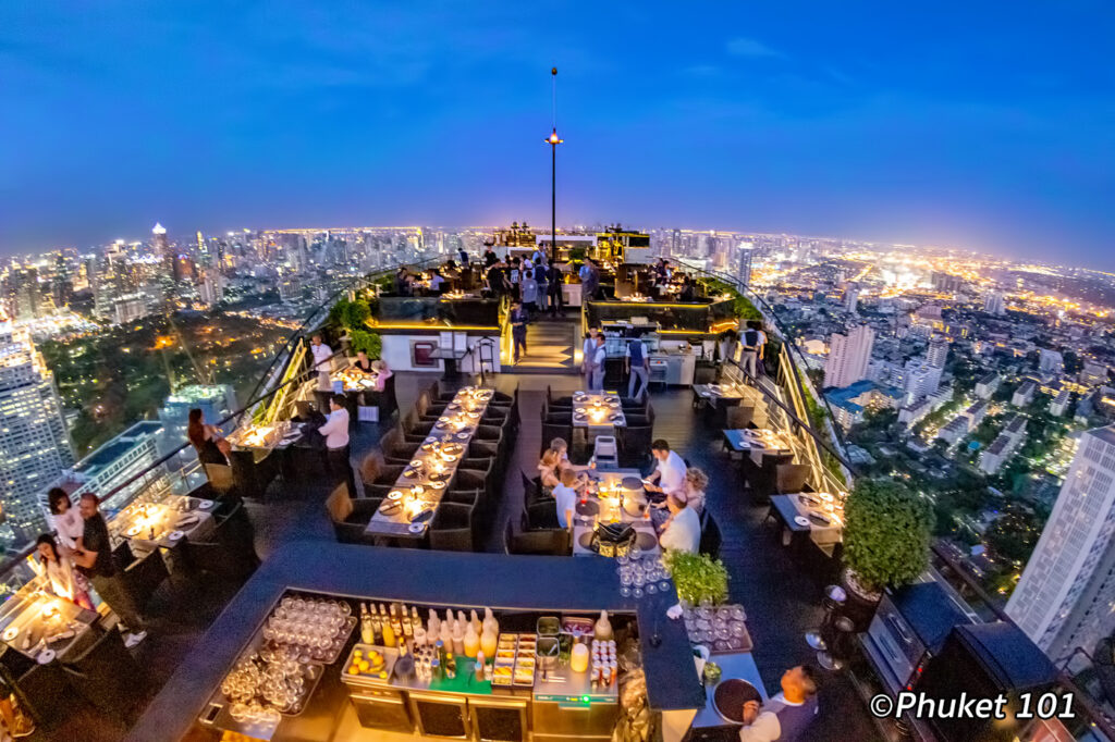 Die 45 besten Rooftop-Bars in Bangkok