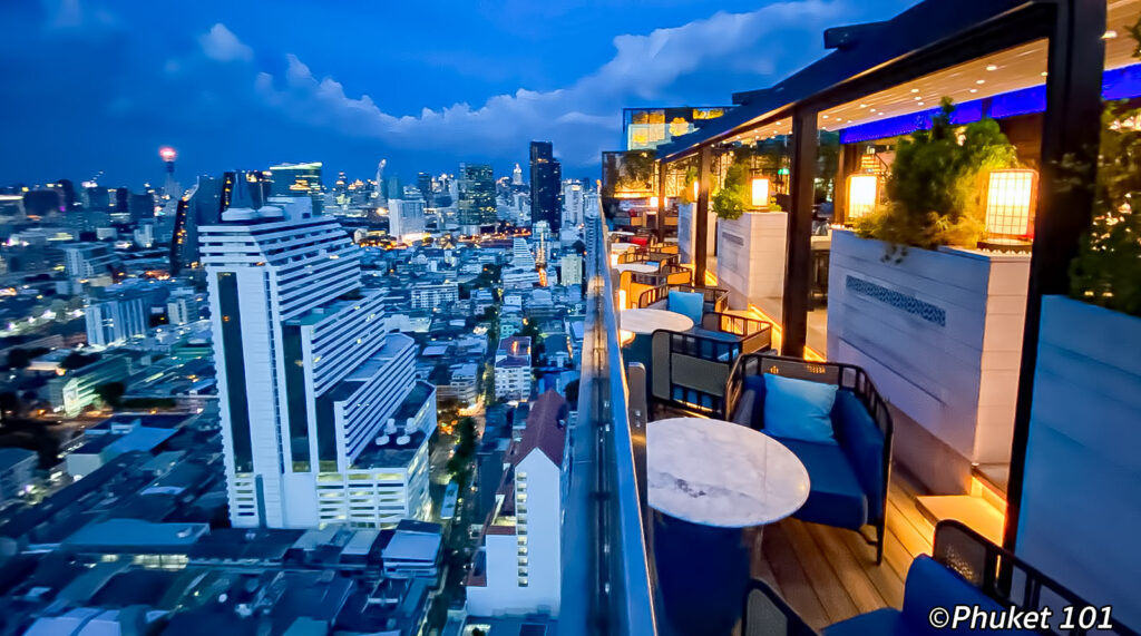 Yao Rooftop Bar - Vues panoramiques sur Silom