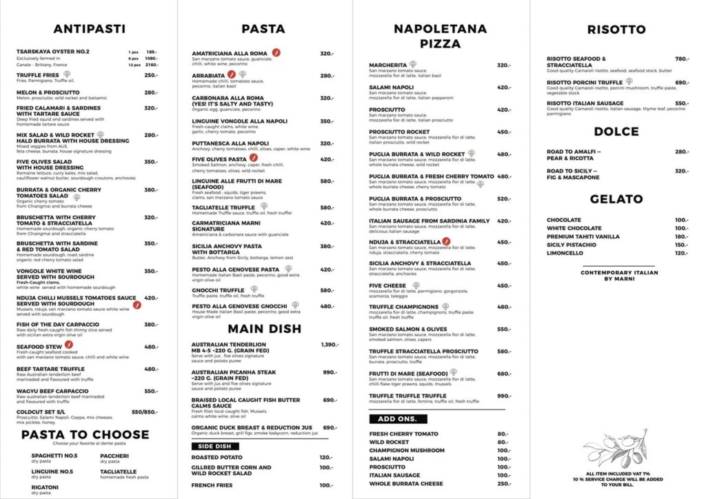 Five Olives Restaurant - Italian Restaurant In Bang Tao Beach