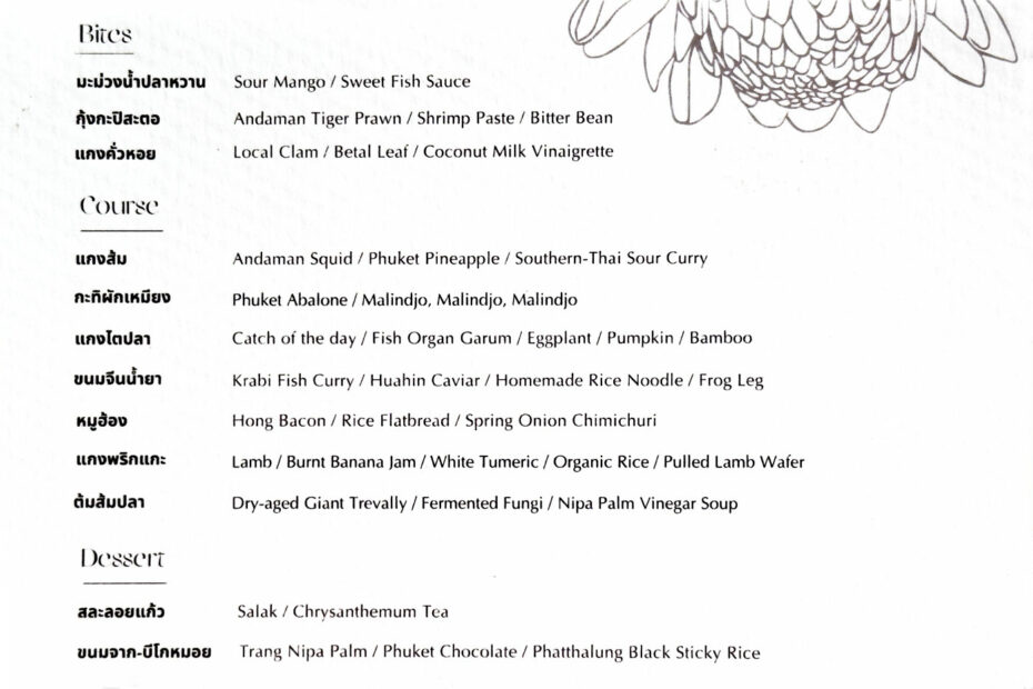 Royd Restaurant | Modern Southern Thai Cuisine In Phuket Town
