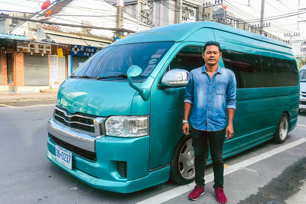 Renting A Minivan With Driver In Phuket For A Day