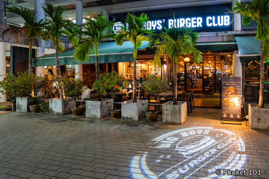 Big Boys' Burger Club Patong Beach - PHUKET 101