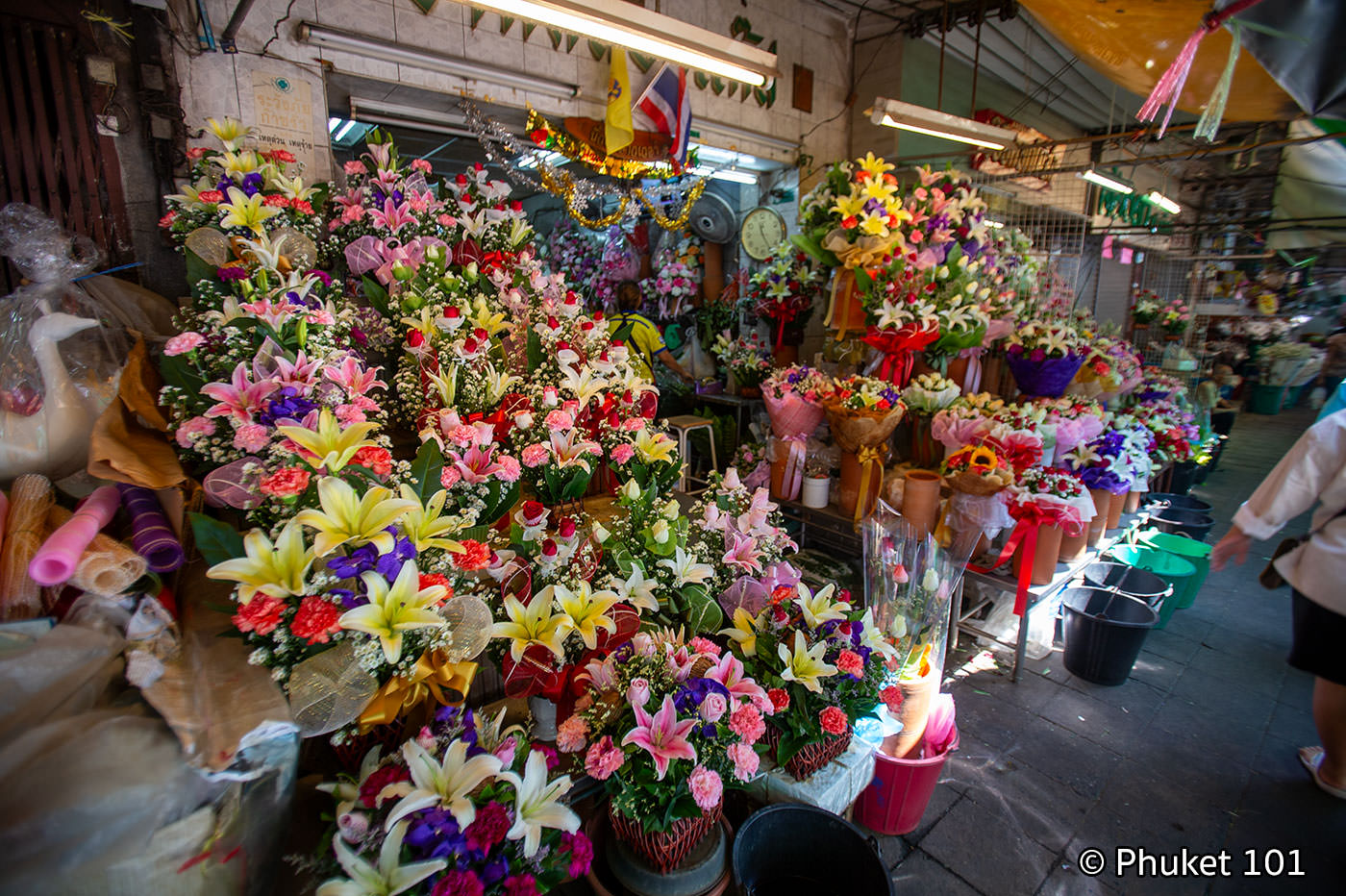 Bangkok Flower Market (Pak Khlong Talat) - PHUKET 101