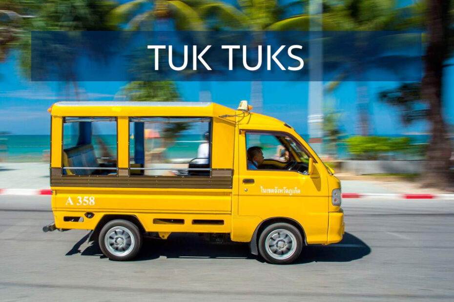 Phuket Taxis, Tuk Tuks and Buses - Getting Around Phuket