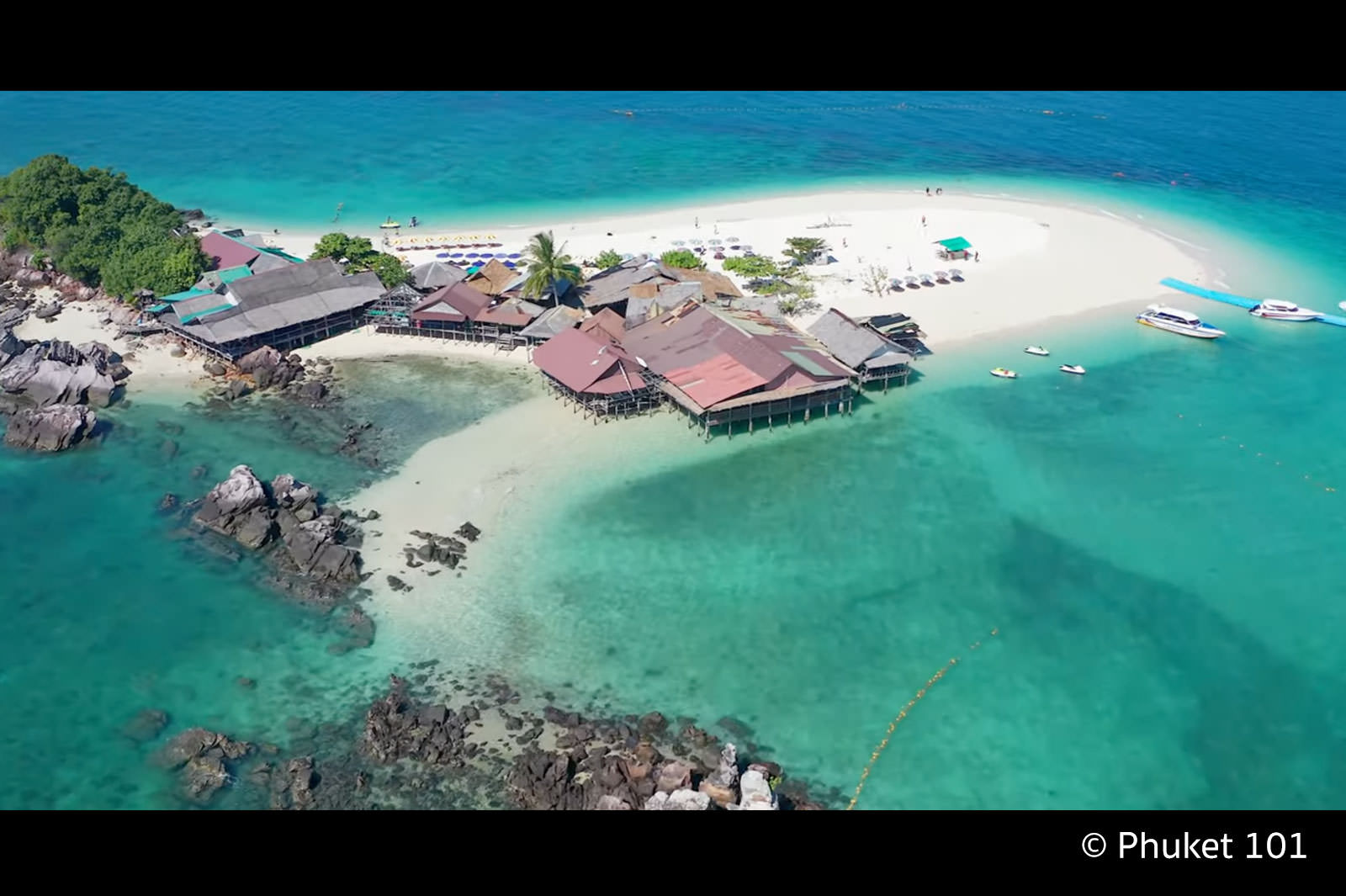 Vidéo des îles Koh Khai - PHUKET 101