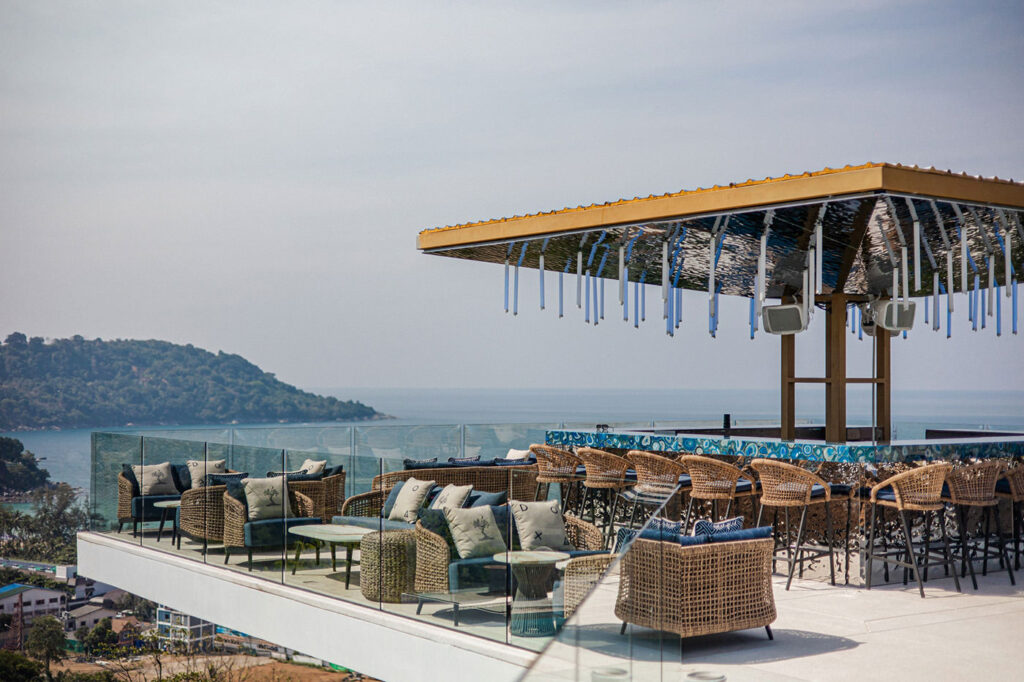 Fira Beach Club | A Panoramic Rooftop Bar Above Kata Noi Beach