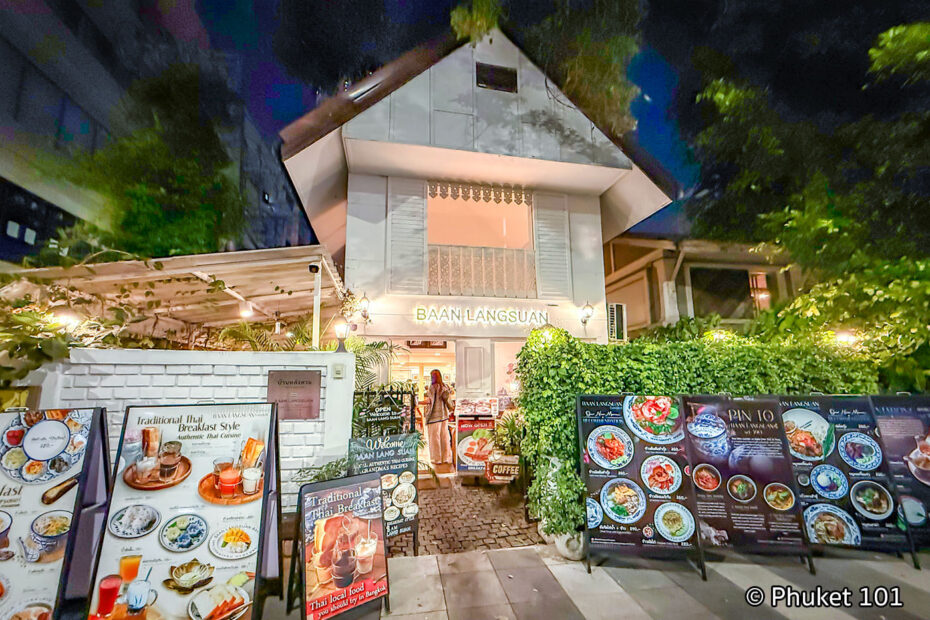 Baan Langsuan Restaurant - PHUKET 101