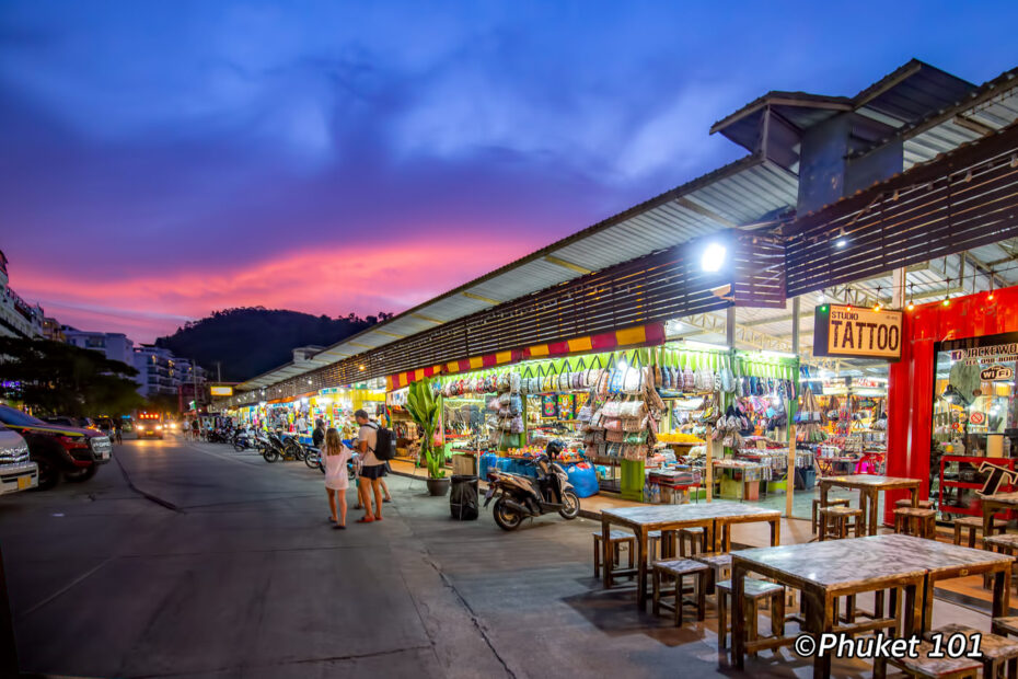 Malin Plaza - A Popular Night Market In Patong Beach, Phuket