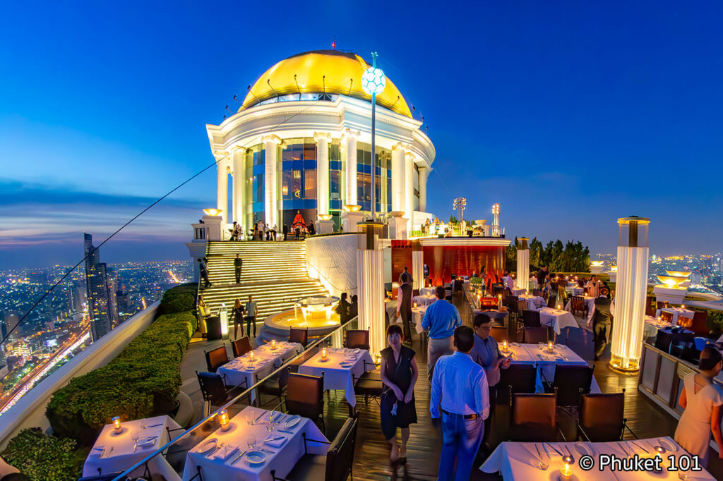 Sky Bar Bangkok presso il Lebua Hotel - Con vista sul Chao Phraya