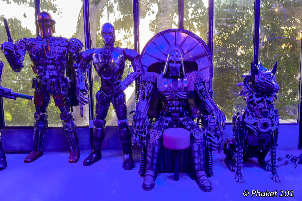 IRON BOT Cafe & Bar Phuket | Giant Robots And Sunset Sea Views In Phuket