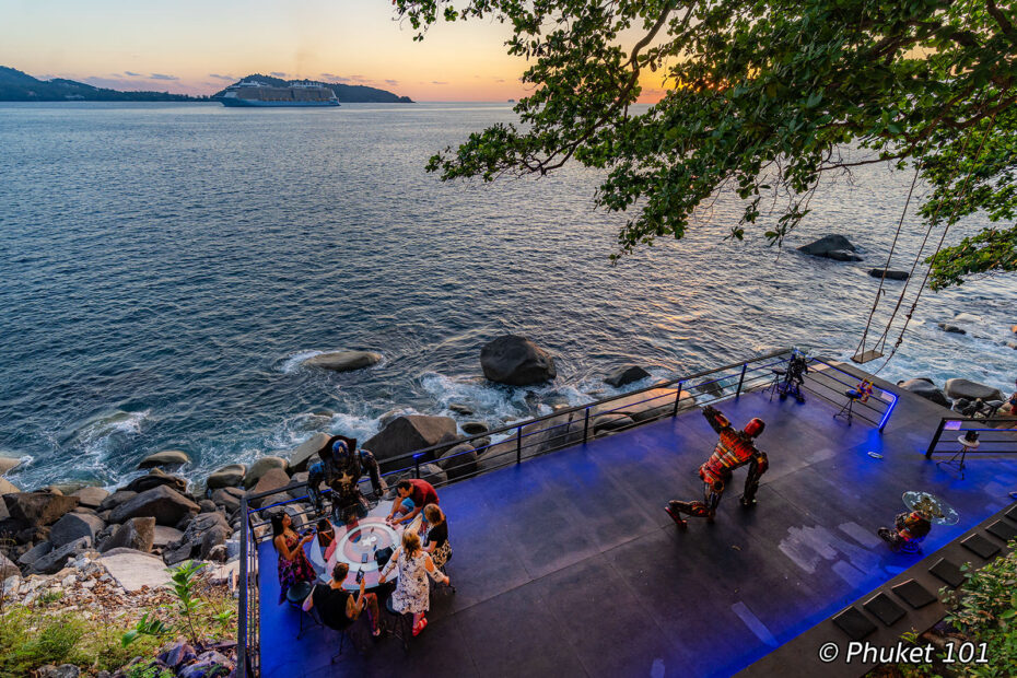 IRON BOT Cafe & Bar Phuket | Giant Robots And Sunset Sea Views In Phuket