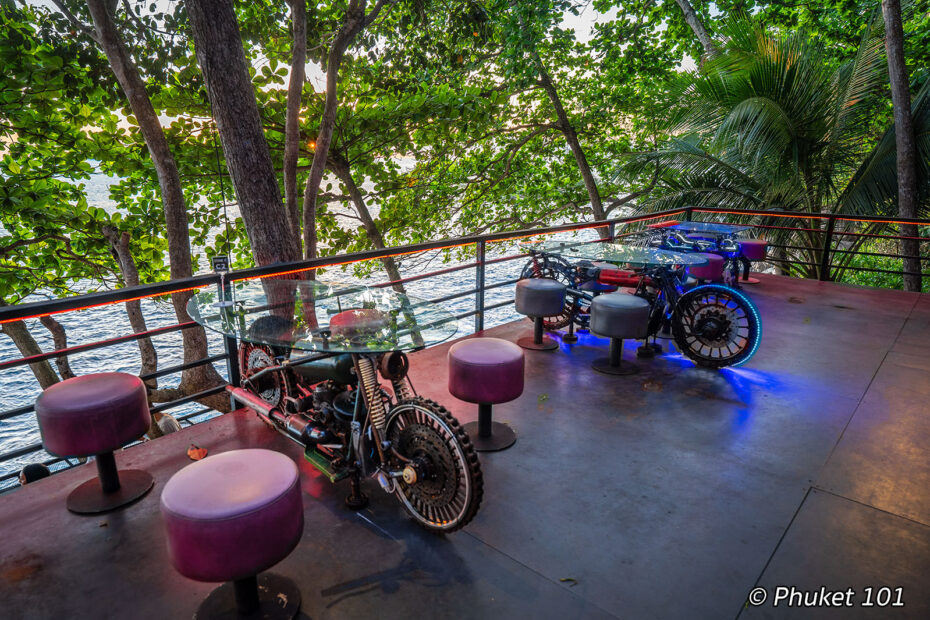 IRON BOT Cafe & Bar Phuket | Giant Robots And Sunset Sea Views In Phuket
