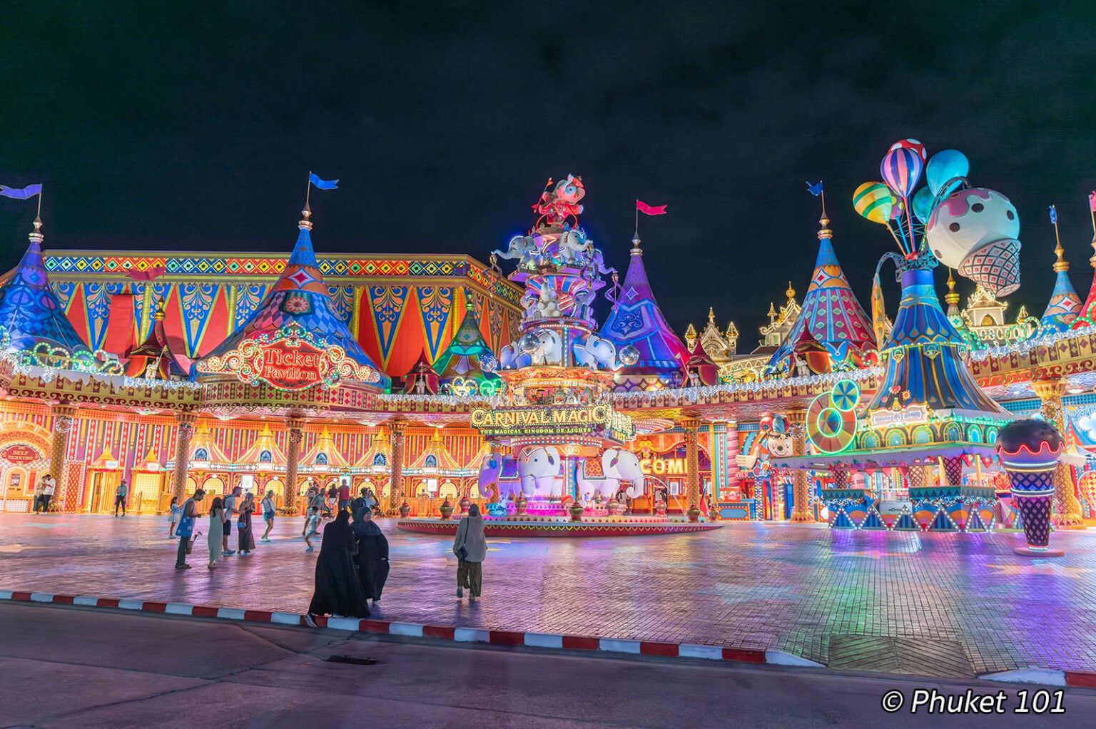Carnival Magic Phuket - A Family Night Theme Park In Kamala